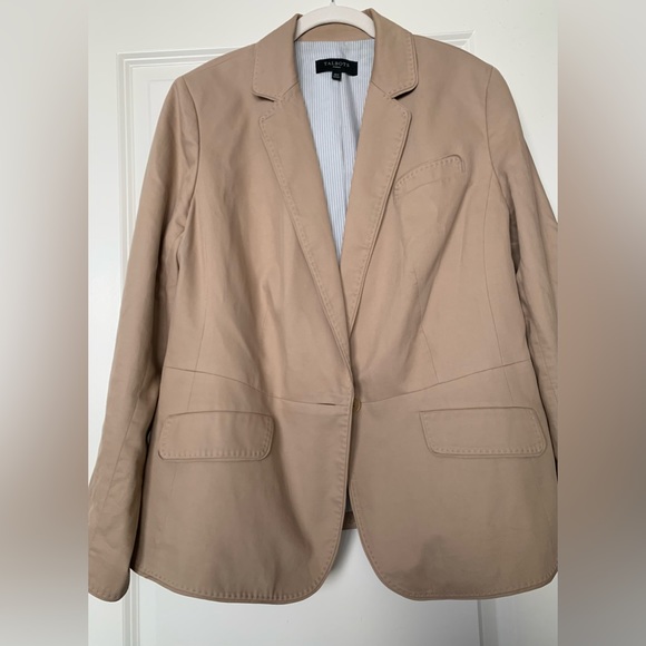 Talbots | Jackets & Coats | Talbots Plus Size 6w Tan Blazer Classic ...